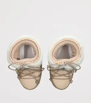 Moon Boot Shearling Pearly Plus Boots