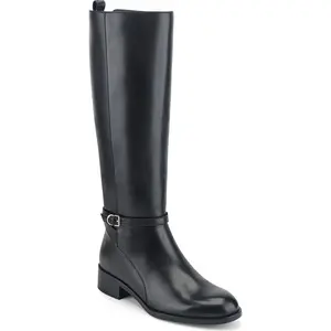 Easy Spirit Bitty Wide Calf Knee High Boot - Black