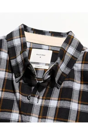 Billy Reid Tuscumbia Block Check Button Down Shirt