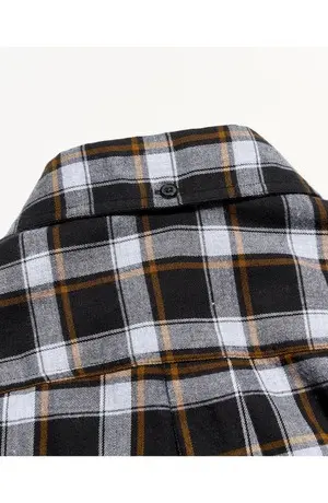 Billy Reid Tuscumbia Block Check Button Down Shirt