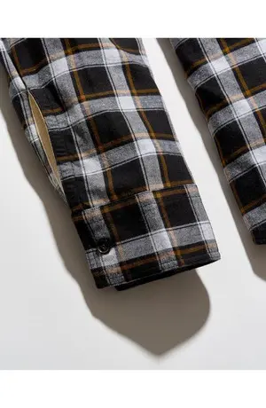 Billy Reid Tuscumbia Block Check Button Down Shirt