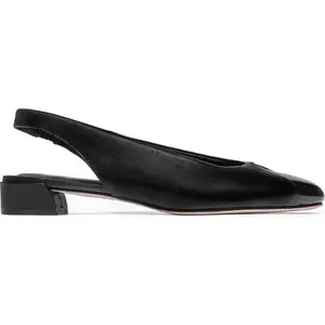Bernardo Nia Slingback Flat Black