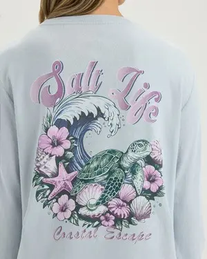 SALT LIFE Coastal Escape Long Sleeve Tee