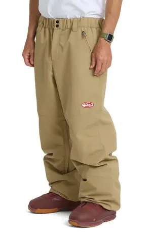 Quiksilver Snowdown 20k Waterproof Snow Pants - Kelp