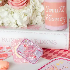 JOLLITY CO. Queen Of Spades Compact Mirror