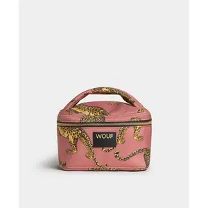 WOUF Leopard Vanity Bag - Blush