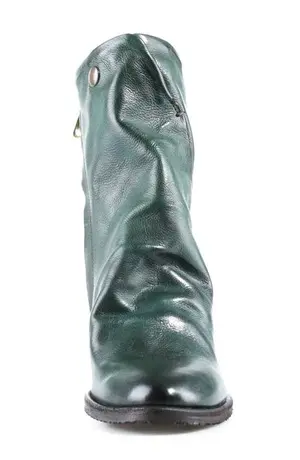 A.S.98 Robert Leather Bootie - Teal