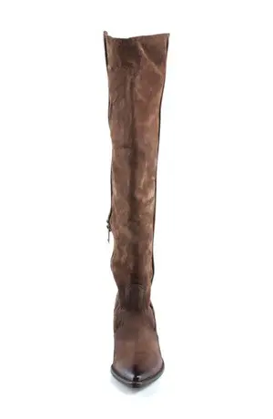 A.S.98 Clifford Over The Knee Boot - Brown