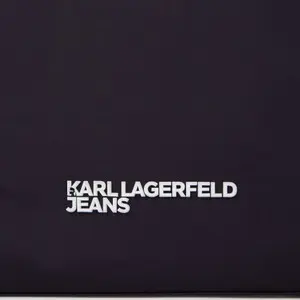 Karl Lagerfeld Cord Nylon Large Shoulder Bag