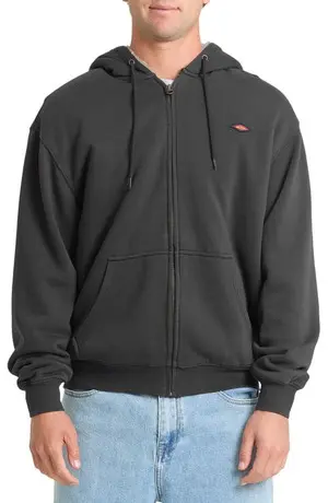 Quiksilver Saltwater Fleece Lined Zip Hoodie - Phantom