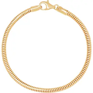 NIALAYA JEWELRY Round Chain Bracelet - Gold