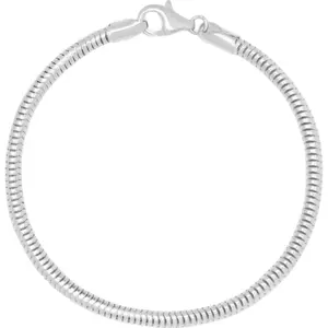 NIALAYA JEWELRY Round Chain Bracelet - Silver