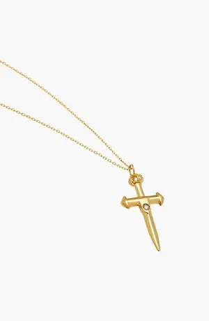 NIALAYA JEWELRY Skyfall Sword Necklace