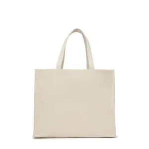 Karl Lagerfeld East-west Logo Shopper Tote - Natural