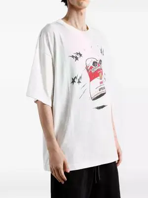 SAINT MXXXXXX Graphic-print T-shirt - White