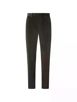 Zegna Dark-olive- Cashco Roccia Pants - Green
