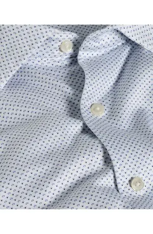 David Donahue Neat Knit Sport Shirt