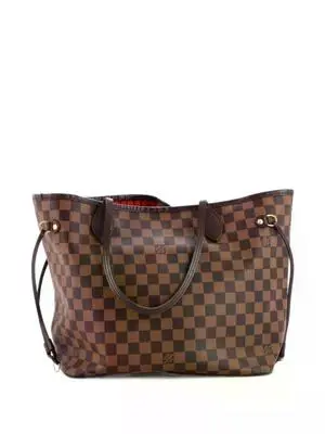 LOUIS VUITTON Neverfull Nm Damier Mm Tote Bag - Brown