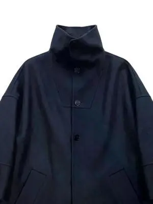 AIN AMOR High-neck Three-quarter-sleeve Coat