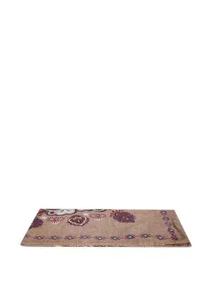 DELL'OGLIO Tokyo Paisley-print Scarf - Neutrals