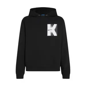 Karl Lagerfeld K Logo Hoodie - Black