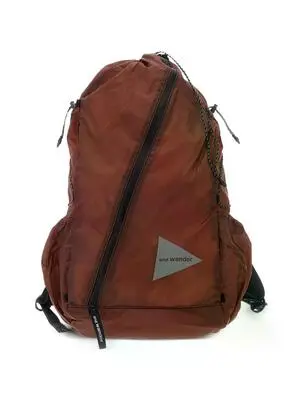 AND WANDER Cordura® Foldable Backpack - Brown
