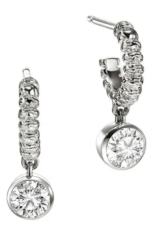 John Hardy Jh Lovestruck Diamond Hoop Earrings