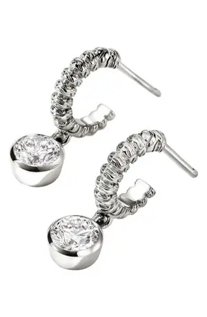 John Hardy Jh Lovestruck Diamond Hoop Earrings