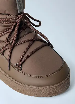 Moon Boot Ltrack Low Nylon Boots - Brown