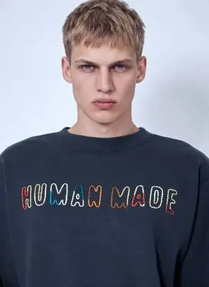 HUMAN MADE Embroidered Sweatshirt