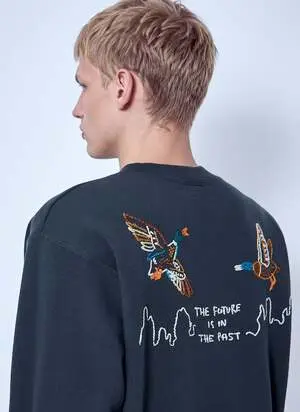 HUMAN MADE Embroidered Sweatshirt