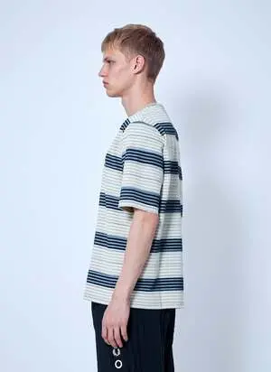 FRED PERRY X CRAIG GREEN Striped Overprint T-shirt