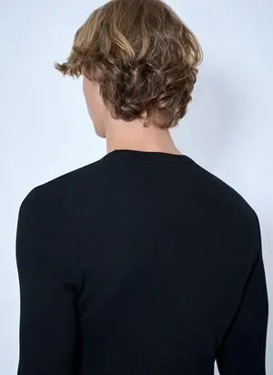 LEMAIRE Long Sleeve Ribbed Tee