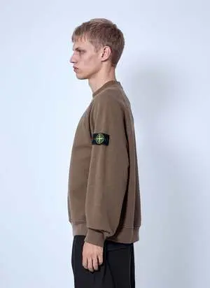 Stone Island Sweatshirt With Logo Patch