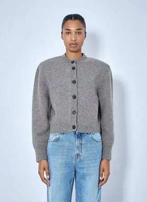 RÓHE Statement Mouliné Cardigan