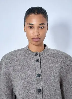 RÓHE Statement Mouliné Cardigan