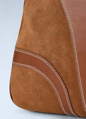 Dries Van Noten Suede Duffle Bag