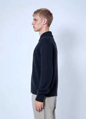THE ROW Buffalo Wool, Silk And Cashmere Cardigan