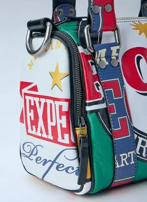 Martine Rose Mini Beer Mat Graphic-print Tote Bag