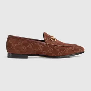 Gucci Jordaan Loafer Suede - Brown