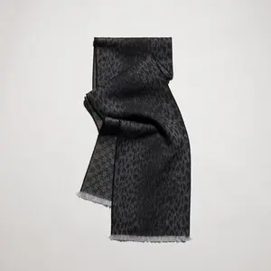 Gucci Reversible Gg Wool Jacquard Scarf