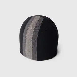 Gucci Wool Hat With Muted Web - Black