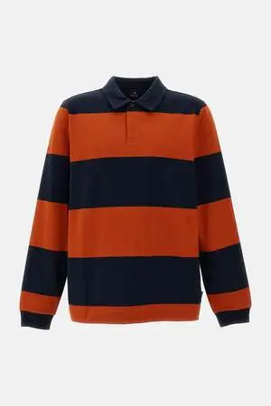 Paul Smith Polo A Righe A Maniche Lunghe - Multicolore