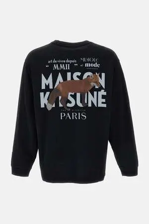 Maison Kitsuné Maglia A Maniche Lunghe Oversize Mmii Profile Fox