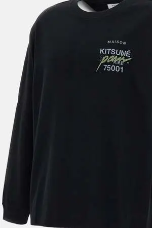 Maison Kitsuné Maglia A Maniche Lunghe Oversize Mmii Profile Fox