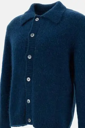 SUNFLOWER Alpaca Cardigan - Blu