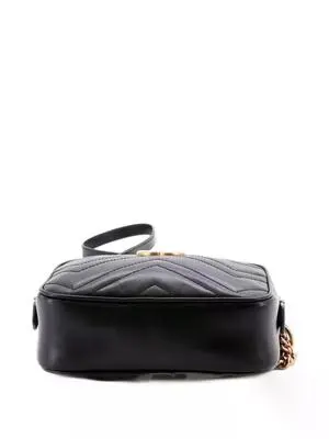 Gucci Gg Marmont Shoulder Bag Matelasse Leather Mini Crossbody Bag