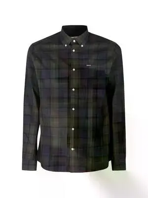 Barbour Wetheram Tailored Long-sleeved Shirt - Green