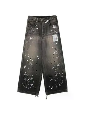 Mihara Yasuhiro Embellished Wide-leg Pants
