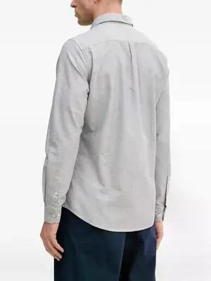 Barbour Oxford Buttoned Long-sleeve Shirt - Grey